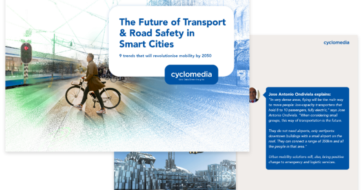 The Future of Transport & Road Safety - Smart city | Cyclomedia